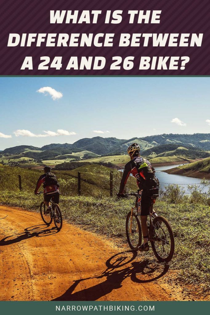 What is the Difference Between a 24 and 26 Bike? - Narrow Path Biking
